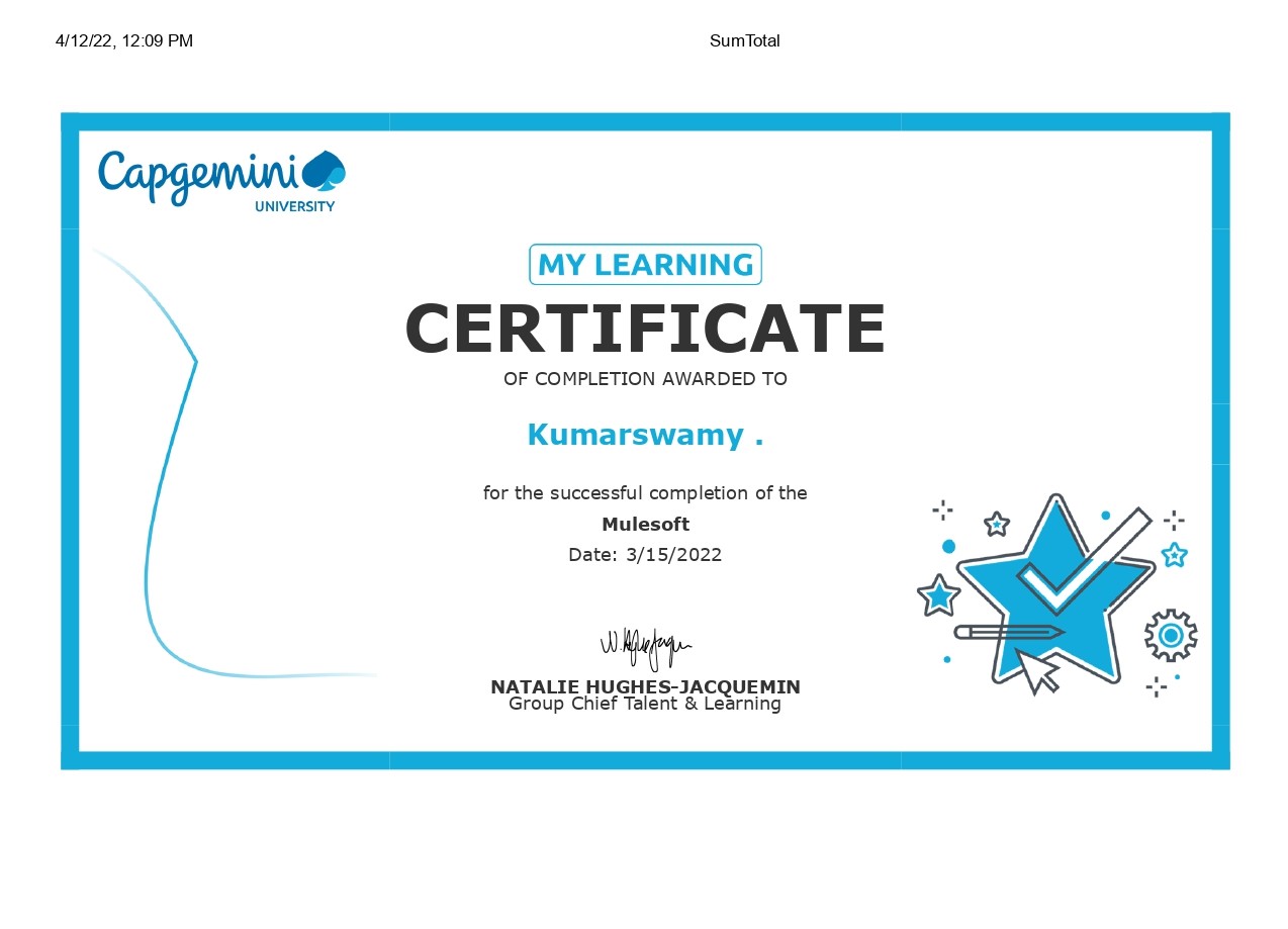 Kumarswamy Portfolio